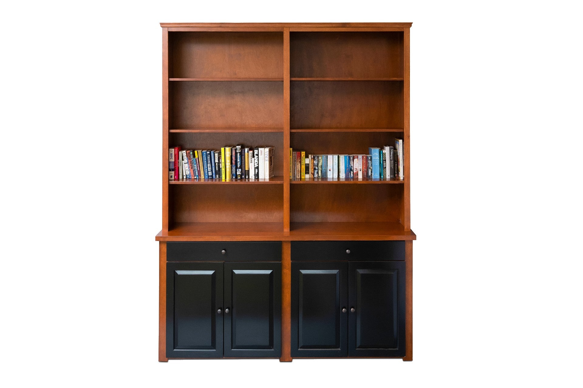 Bookcases with Doors – BostonWood Furniture
